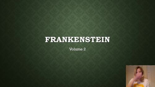 Frankenstein, Volume 2 Lecture by Brittney Sifford | TPT