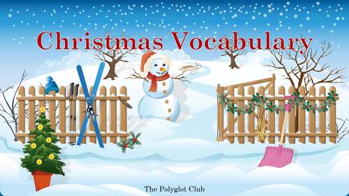 Christmas - Presentation with Interactive Activities (English) | TPT