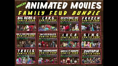 TROLLS MOVIE FAMILY FEUD GAME - FUN, ENGAGING, INTERACTIVE CLASS ACTIVITY
