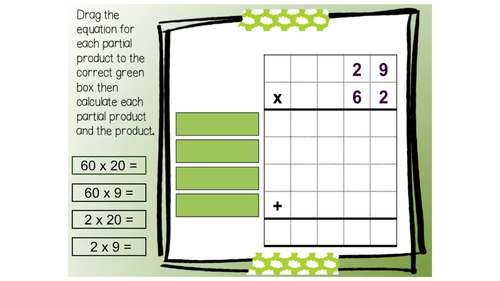 2 Digit by 2 Digit Multiplication using Partial Products Method Google ...