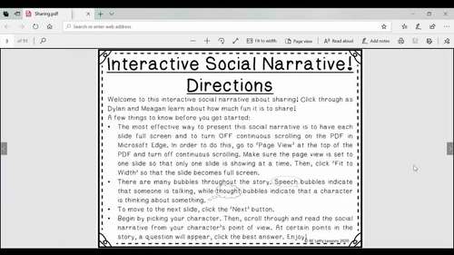 Sharing Interactive Social Narrative by Lefty Lessons | TPT