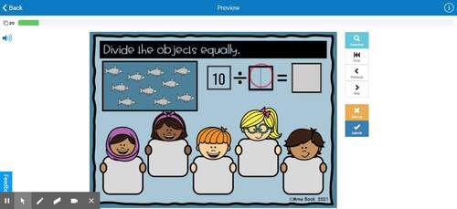 BOOM™ Cards: Simple Division (up to 20) by GroovyGarden | TPT