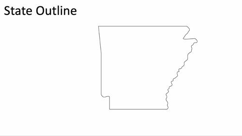 Arkansas, Powerpoint, 50 States, Special Education | TPT