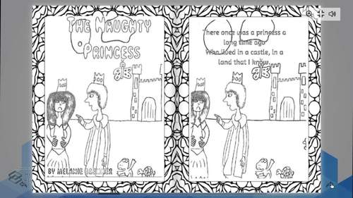 The Naughty Princess Coloring Book for Girls-Moral Stories-Fairytale ...