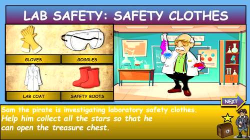 Lab Safety Clothes: Interactive Google Slides + Printable Worksheet ...
