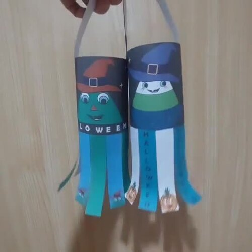 Halloween Craft Windsock Fun / Writing Activities Art Halloween by Aeily J