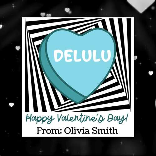 Trendy Slang Word Gen Z Valentine's Day Teacher Class Cards Skibidy ...