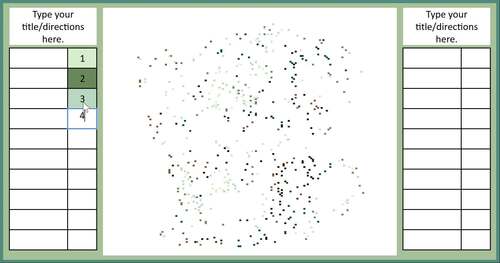 Mystery Digital EDITABLE LOW PREP - Hot Chocolate Gnome PIXEL ART Reveal