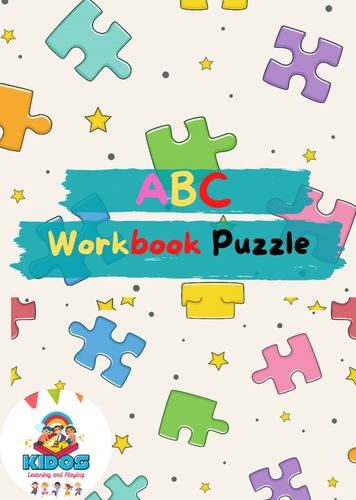 ABC Puzzle Workbook: Huge collection of ABC puzzles for kids ages 3-5 ...
