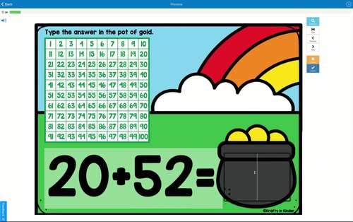 Adding Tens and Ones First Grade Math Boom Cards by Krafty In Kinder Shop