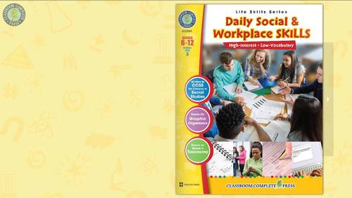Daily Social & Workplace Skills Gr. 6-12 by Classroom Complete Press