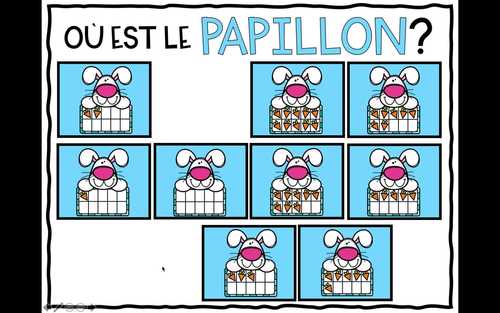 French Digital Number Games - Où est le papillon? by Fun in French ...