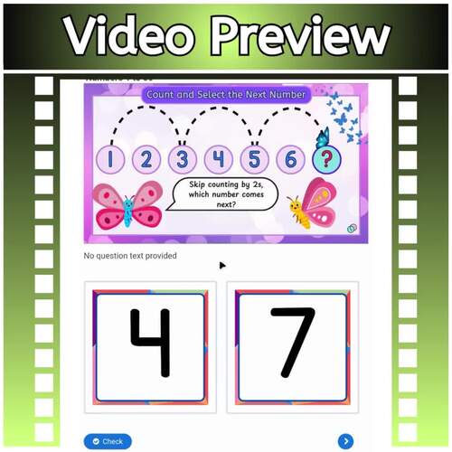Skip Counting by 2: (Numbers 1 to 50 and 1 to 100) Digital Resources