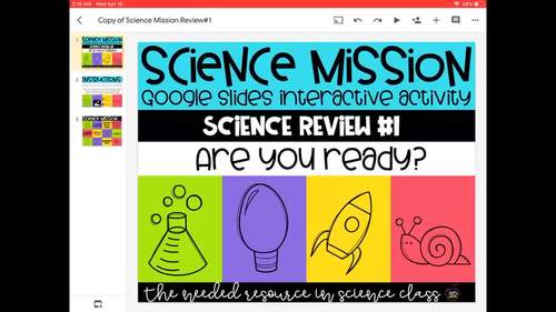 Science Mission Review #1 by Apples and Gravity | TPT