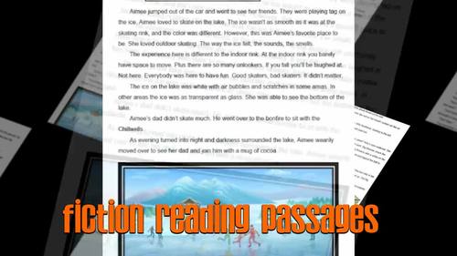 4th & 5th Grade Fiction Reading Passages with Comprehension Questions ...