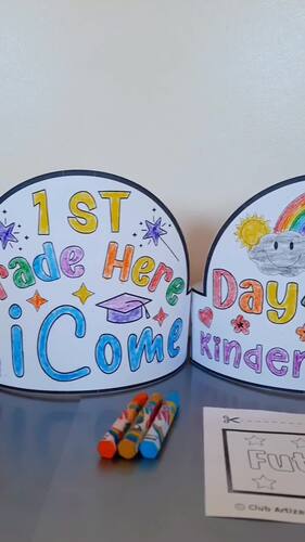 Last Day of Kindergarten, First Grade and Second Grade Crown Craft ...