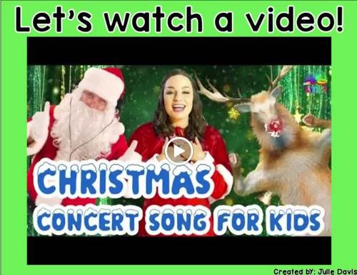 Christmas Digital Interactive Notebook Google Classroom | TPT