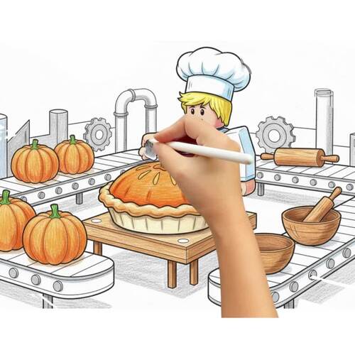 Roblox Happy Thanksgiving Adventure Coloring Pages | Fun Holiday Activity