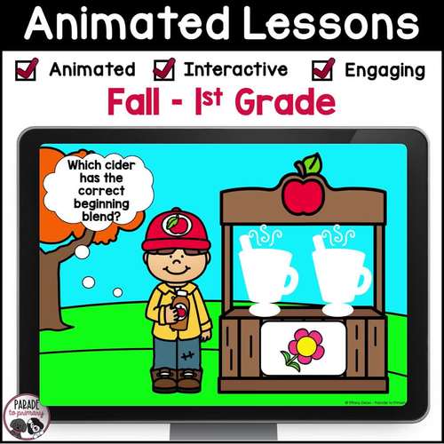 DIGITAL Morning Meeting - FALL - October November - 1st Grade - Circle Time