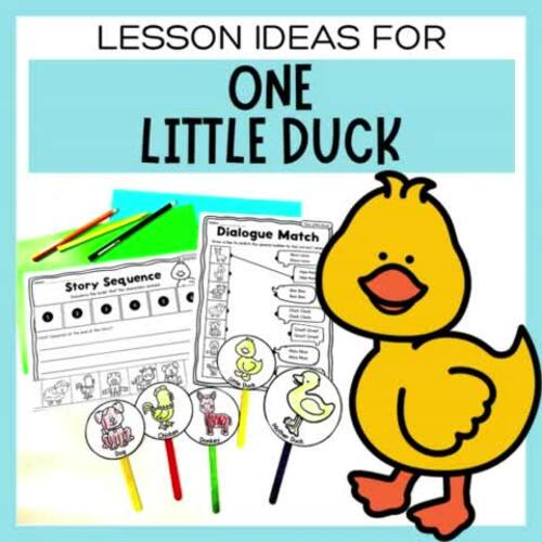 Lesson Ideas for One Little Duck | Book Week 2024 Shortlist | TPT