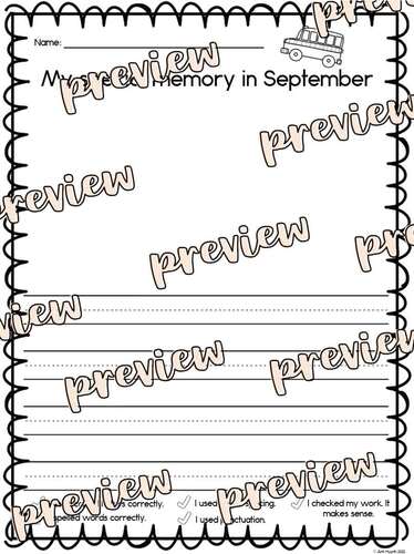 Monthly Writing Portfolio K–2 | Year Long Writing Samples & Progress ...