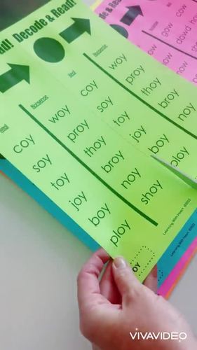 Decode & Read Practice! 53 Phonics Word Lists to Promote Decoding!