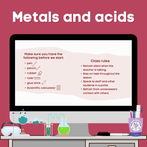 Metals and acids (KS3) by CMGs Science lessons | TPT