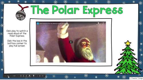 The Polar Express Math and ELA Digital Companion Pack | TPT