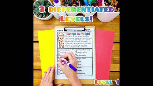 Hispanic Heritage Leaders Reading Comprehension Passages & Activities ...