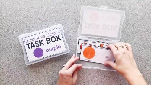 Bundle of Errorless Learning Task Boxes (91 task boxes included!)