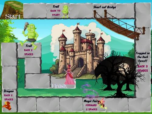 FAIRY TALE|WHITEBOARD SMARTBOARD GAME|USE ANY WORKSHEET| WRITING|MATH ...