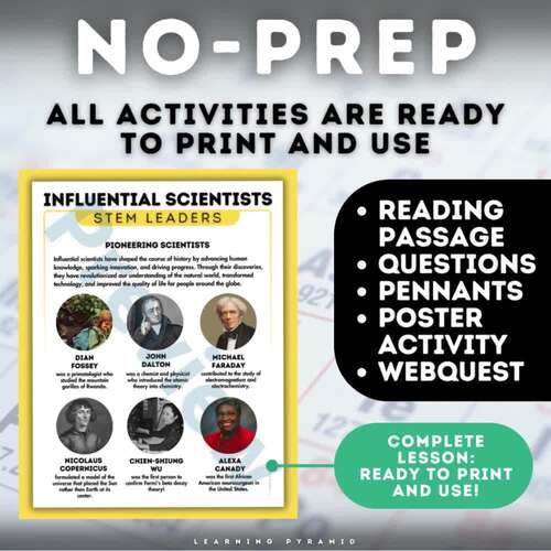 Famous Scientists Activities Value Bundle Biography Projects and STEM ...