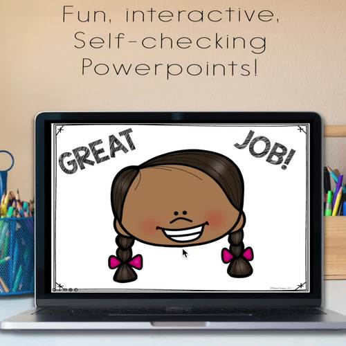 Interactive Math Games Fractions Powerpoint | TPT