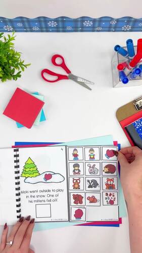 The Mitten Adapted Book by Teaching Future Leaders | TPT