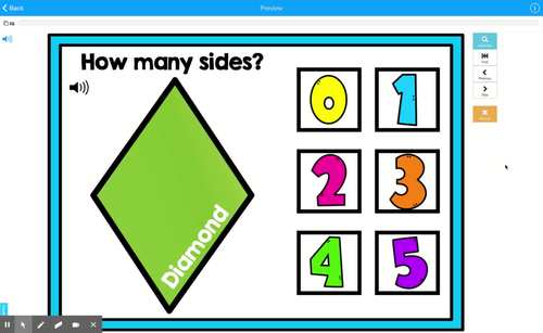 2D Shapes Boom Cards Distance Learning by Krafty In Kinder Shop | TpT