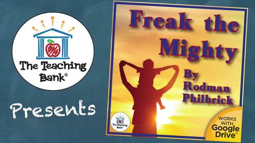 Freak the Mighty Novel Study Book Unit by The Teaching Bank | TpT