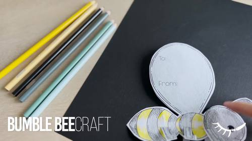 Bumble Bee Paper Craft │the Life Cycle of a Bumble Bee by Draw Calm