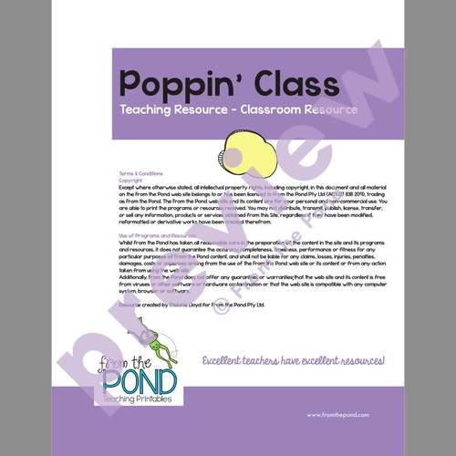 Popcorn Classroom Door Display | Editable by From the Pond | TPT