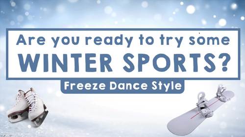 Brain Breaks for Google Slides | Arctic Animals and Winter Sports