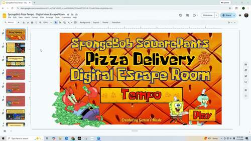Ultimate SpongeBob Pizza Music Escape Room Bundle - 8 Rooms Included!