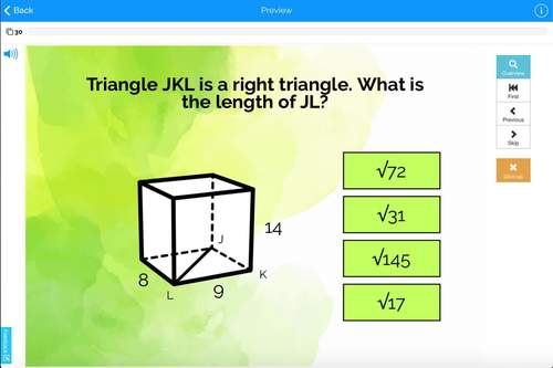 Pythagorean Theorem in Real Life and 3D Boom Cards - Distance Learning ...