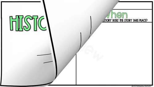 Story Elements of Historical Fiction Genre Response Activity | TPT