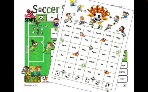 R-Controlled Vowels --Sports Themes Bundle by VT Literacy Lab LLC