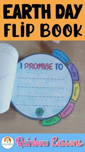 Earth Day Flip Book | Earth Day Craftivity | Earth Day Craft | Earth ...