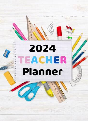 2024 Editable Teacher Planner - Templates - Digital Teacher Planner