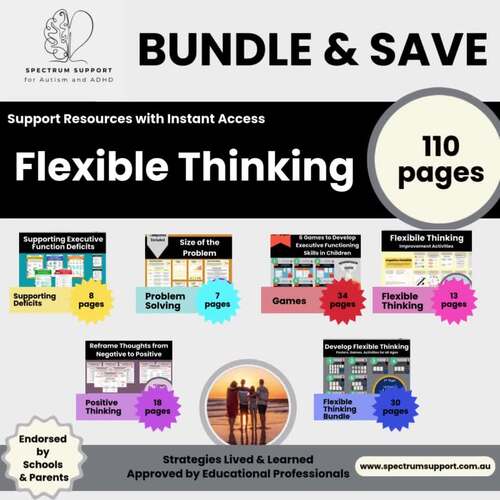 Build Flexible Thinking Skills Downloadable Bundle Flexible Thinking ...