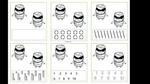 Basic Math Skills | Number Flash Task Cards 9 by Words Aside | TPT