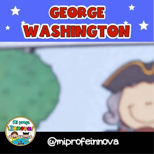 George Washington President's Day Activities in Spanish - Día de los ...
