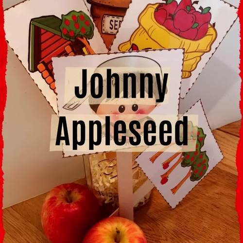 Johnny Appleseed Activities Kindergarten to First by Miss Fuzzy Bee