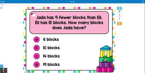 Addition & Subtraction Word Problems Boom Cards | Facts within 20 ...